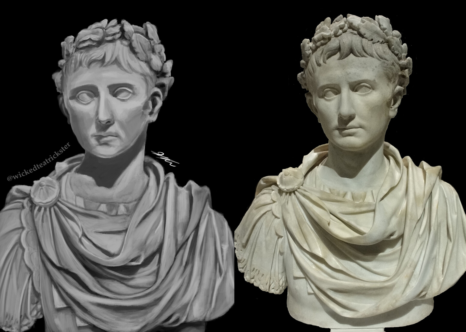 ArtStation - Carved Bust Study