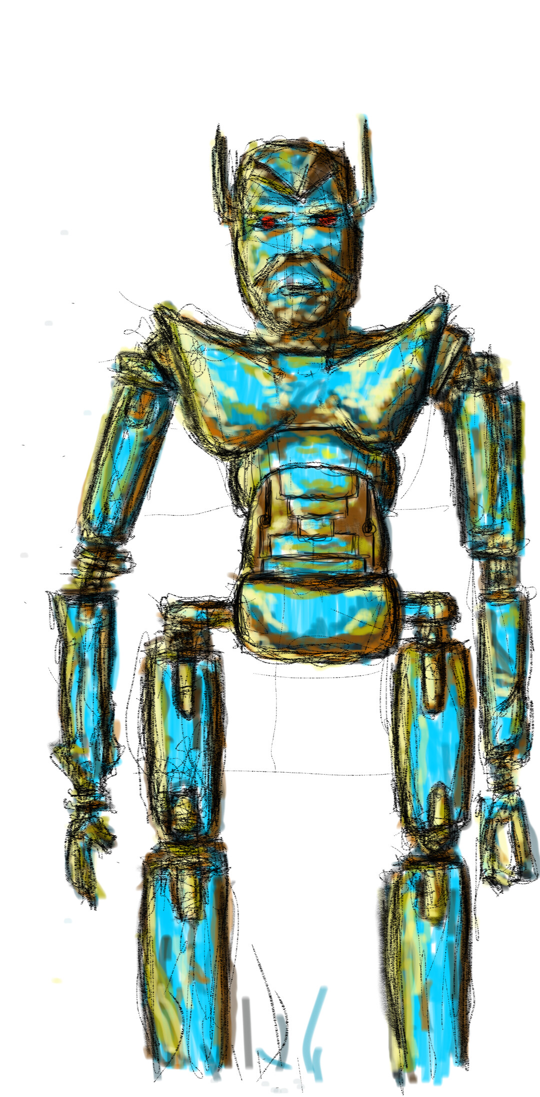 ArtStation - My first droid