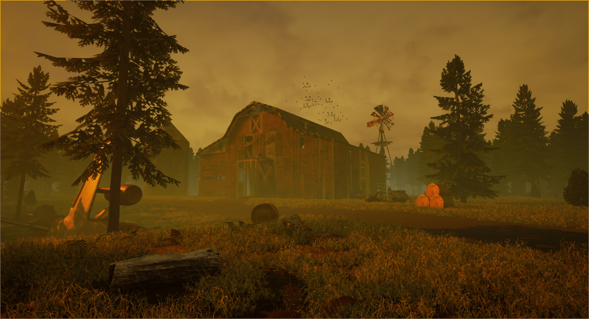 ArtStation - Post apocalyptic Barn