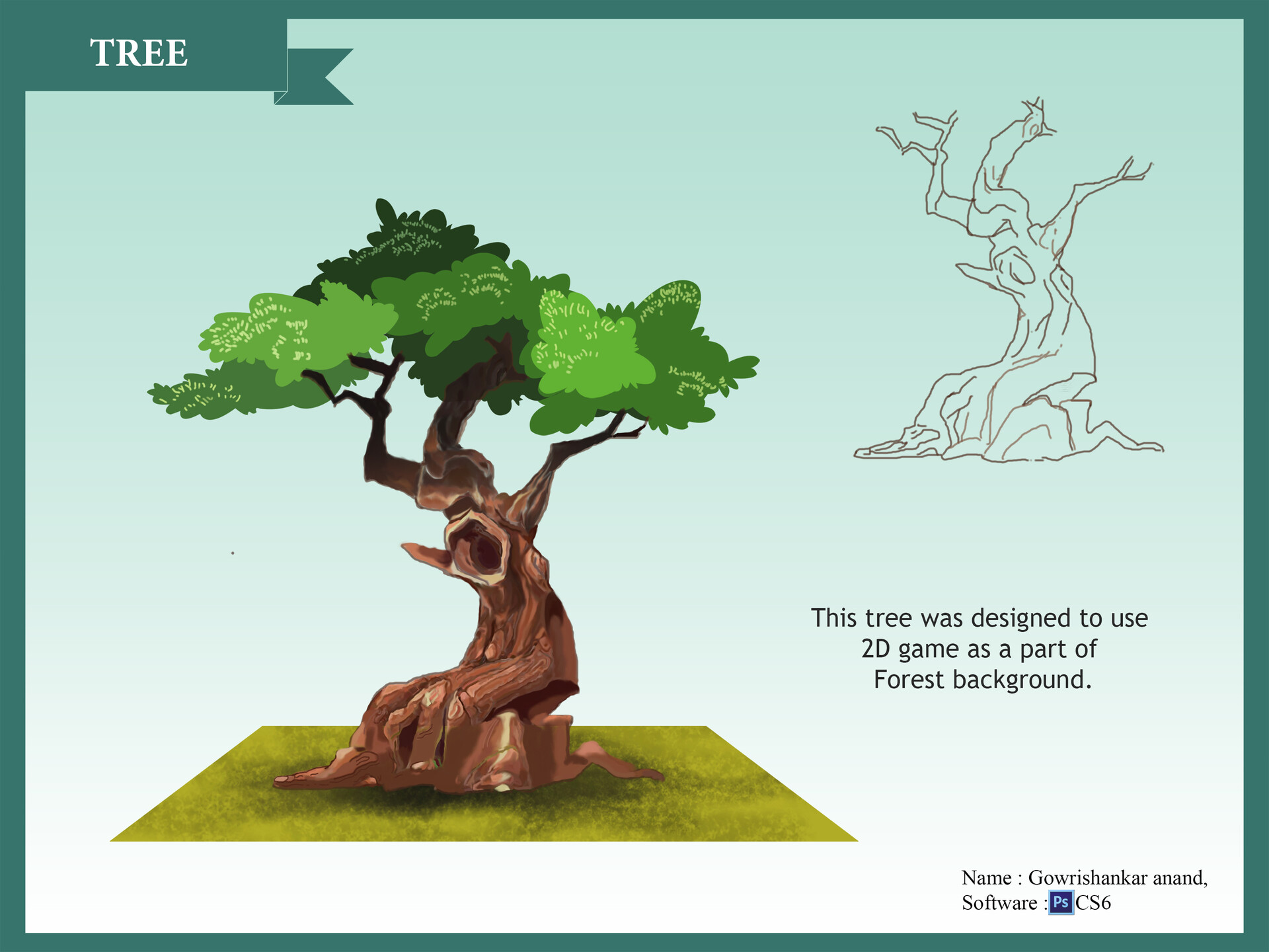 ArtStation - Tree Concept art