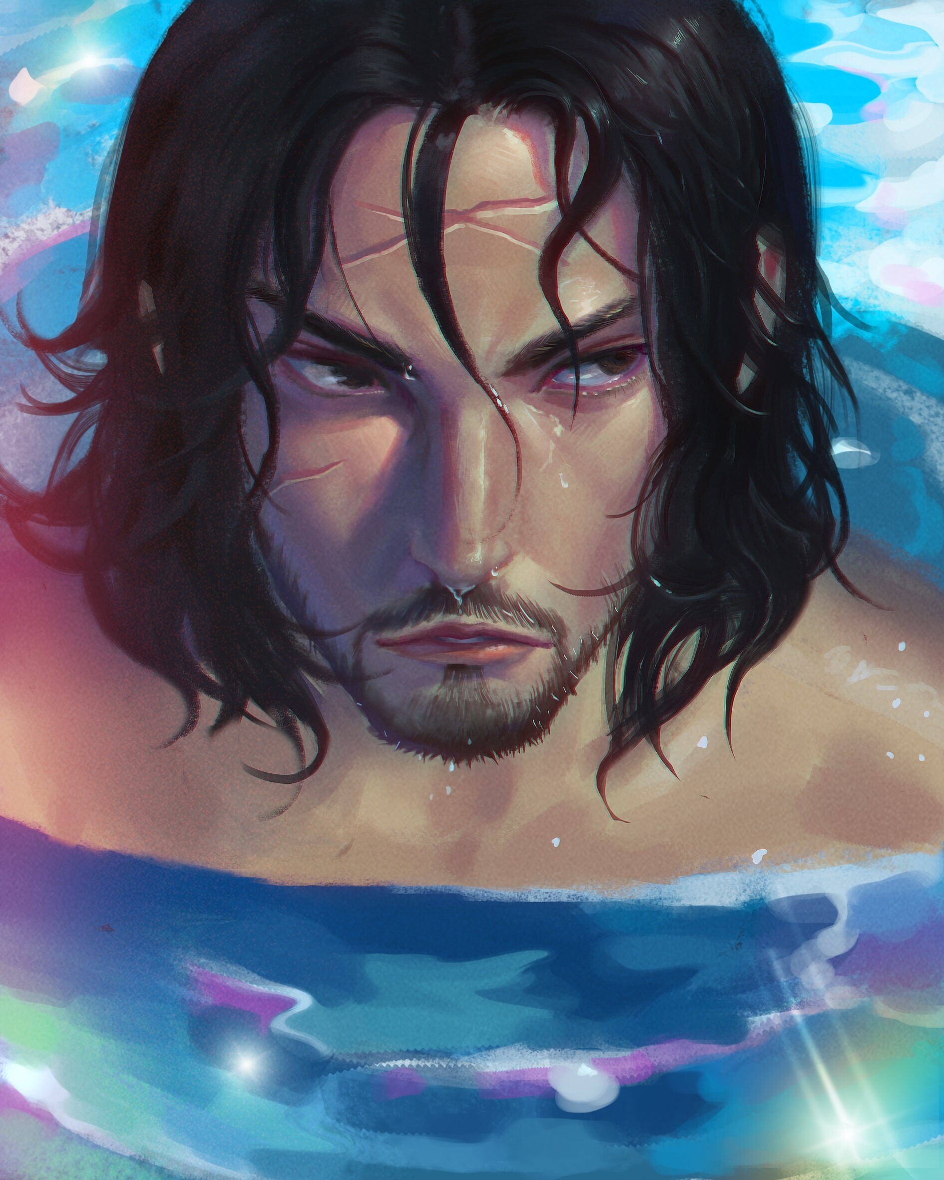 ArtStation - Miyamoto Musashi 2