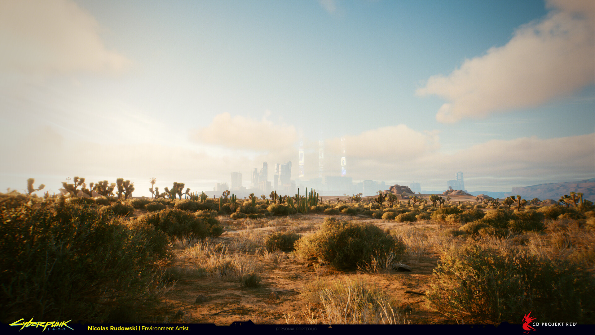 Nicolas Rudowski - Cyberpunk 2077 - Badlands open world #1