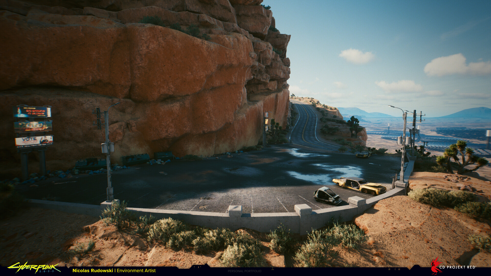 Nicolas Rudowski - Cyberpunk 2077 - Badlands locations #1