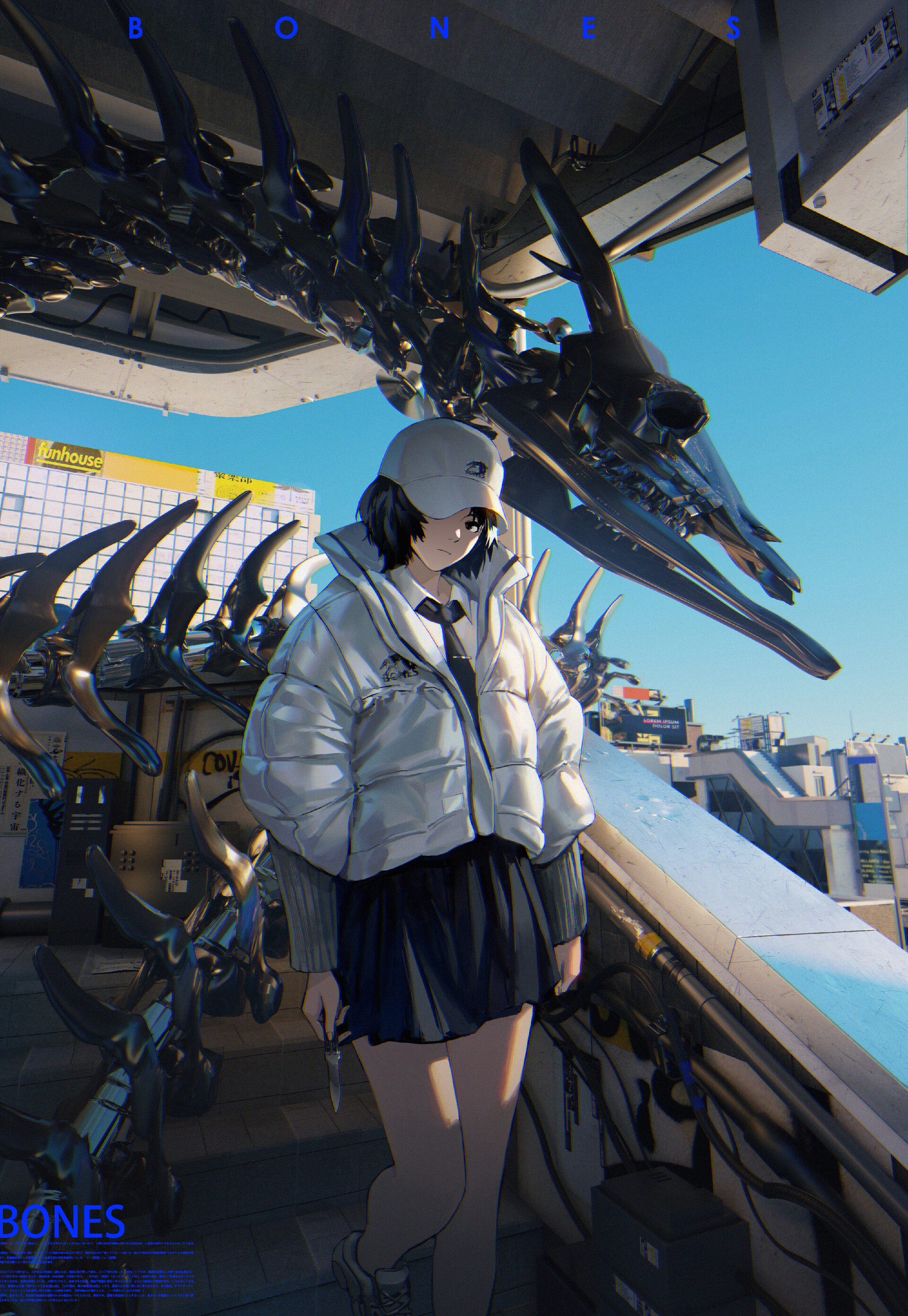 ArtStation - BONES 02 （practice）