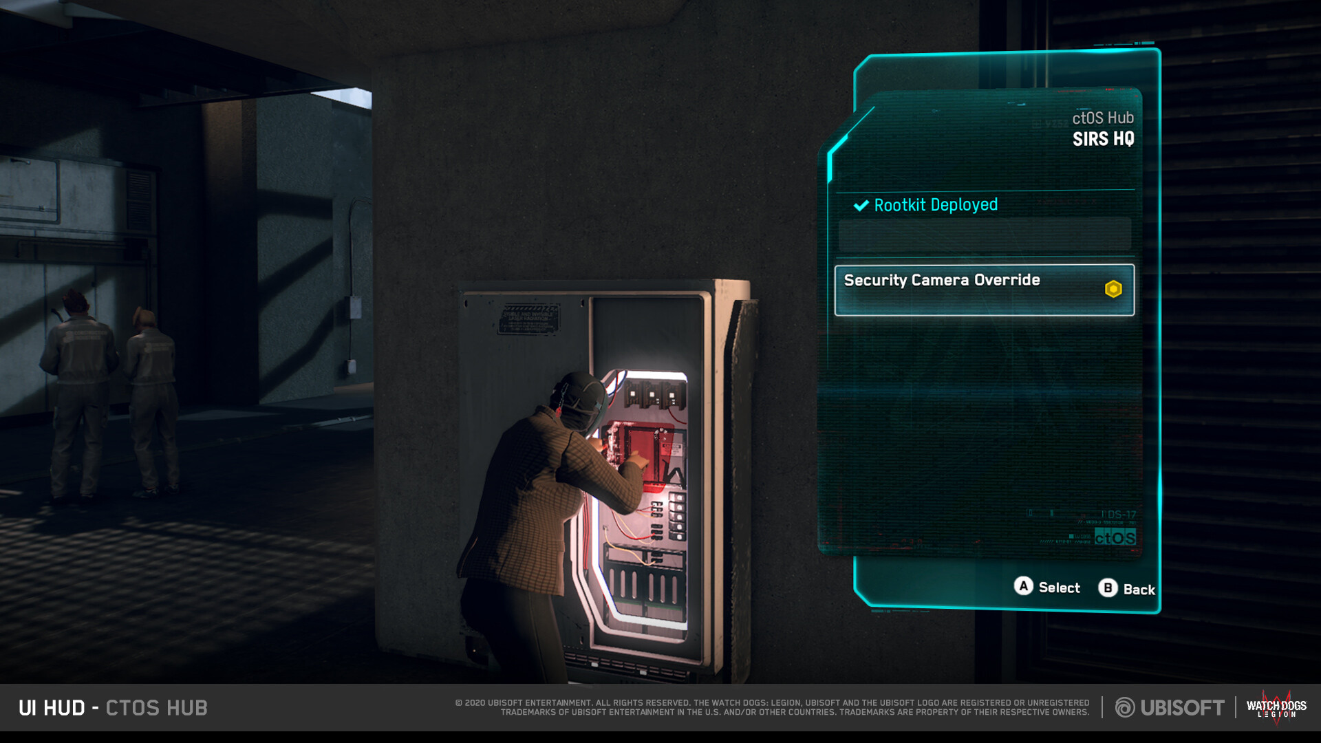 Chris Francis - Watch Dogs Legion - UI