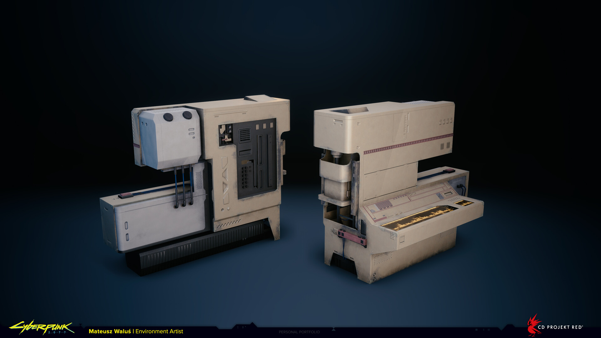 Mateusz Waluś - Cyberpunk 2077 Factory equipment