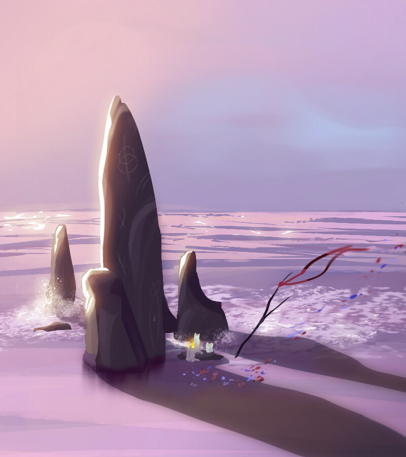 ArtStation - Standing stones