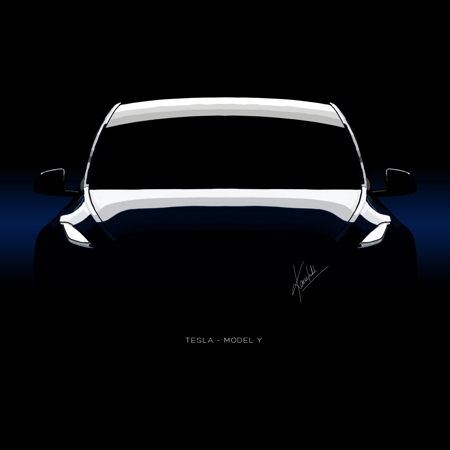 ArtStation - Tesla Model Y