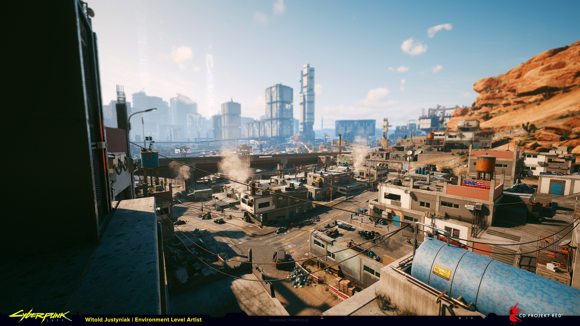 Witold Justyniak - Rancho Coronado Favela - Cyberpunk 2077