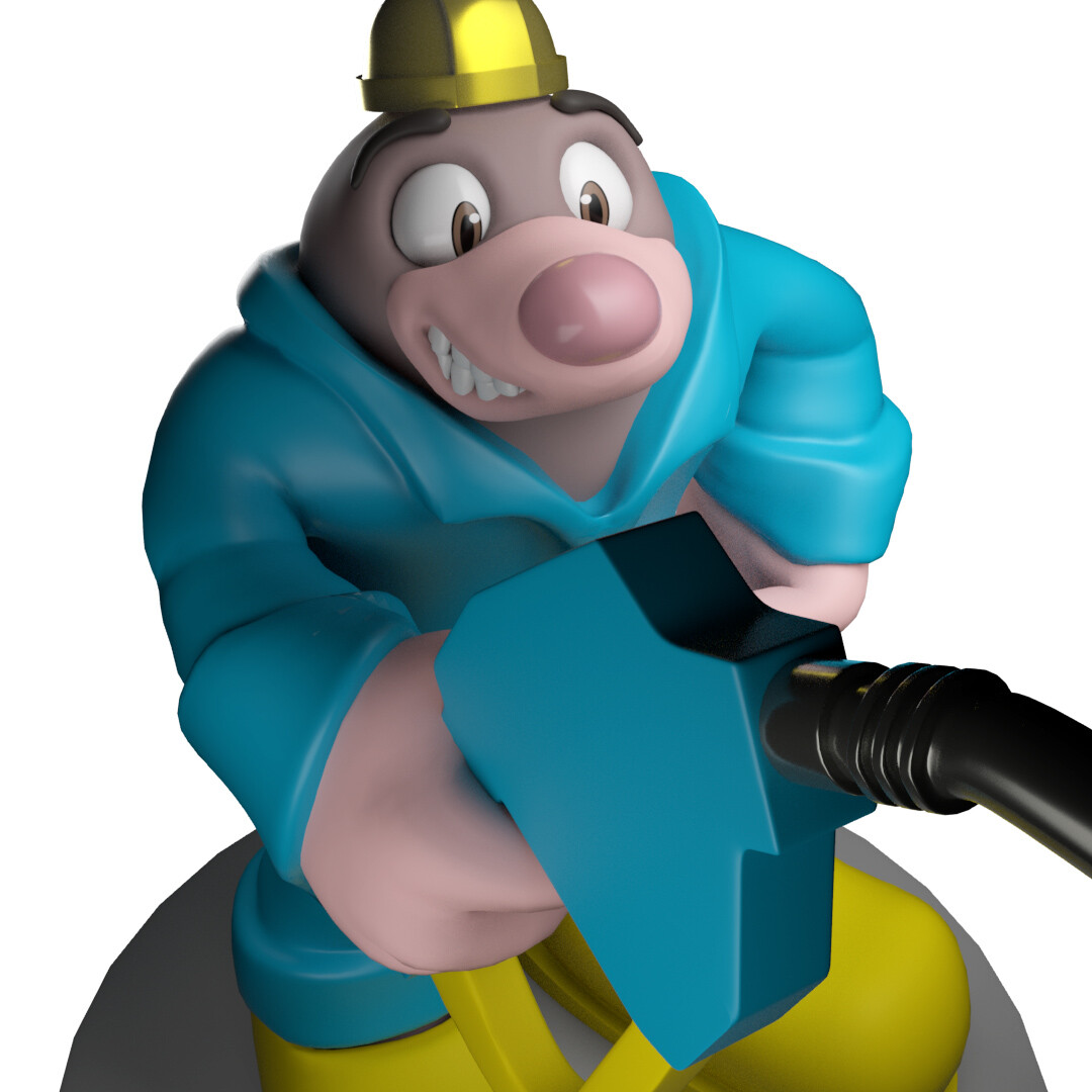 ArtStation - Mole Character Design