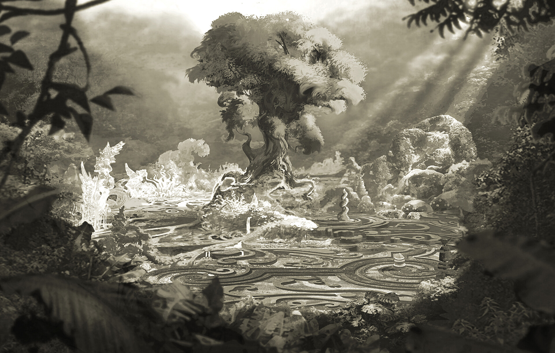 ArtStation - Tinkerbell set concept