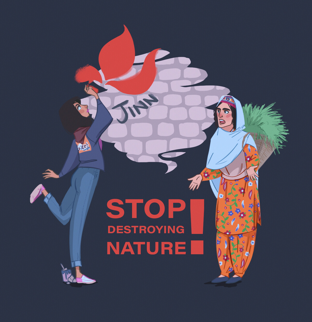 ArtStation - Stop Destroying Nature
