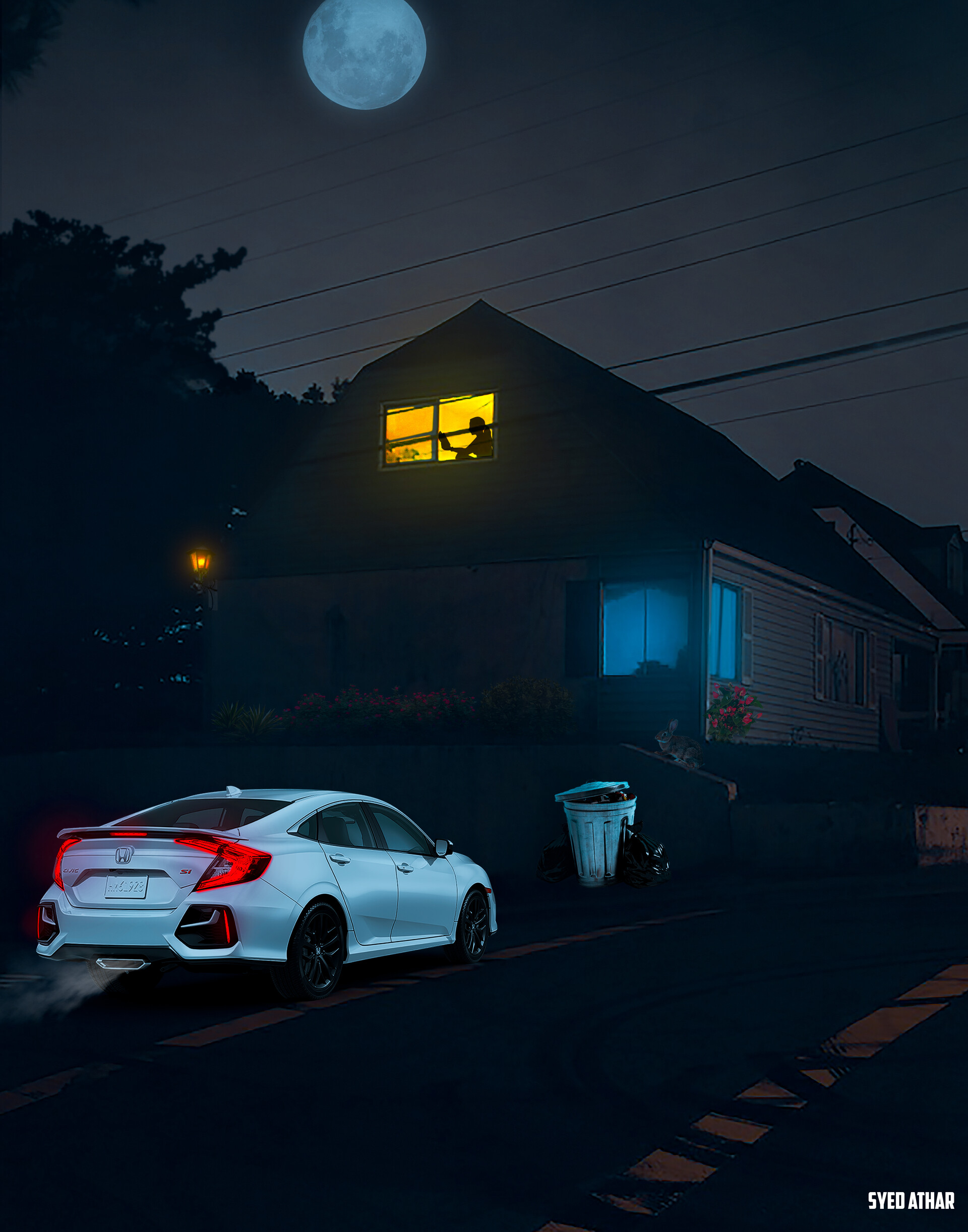 ArtStation - Suburban Nights