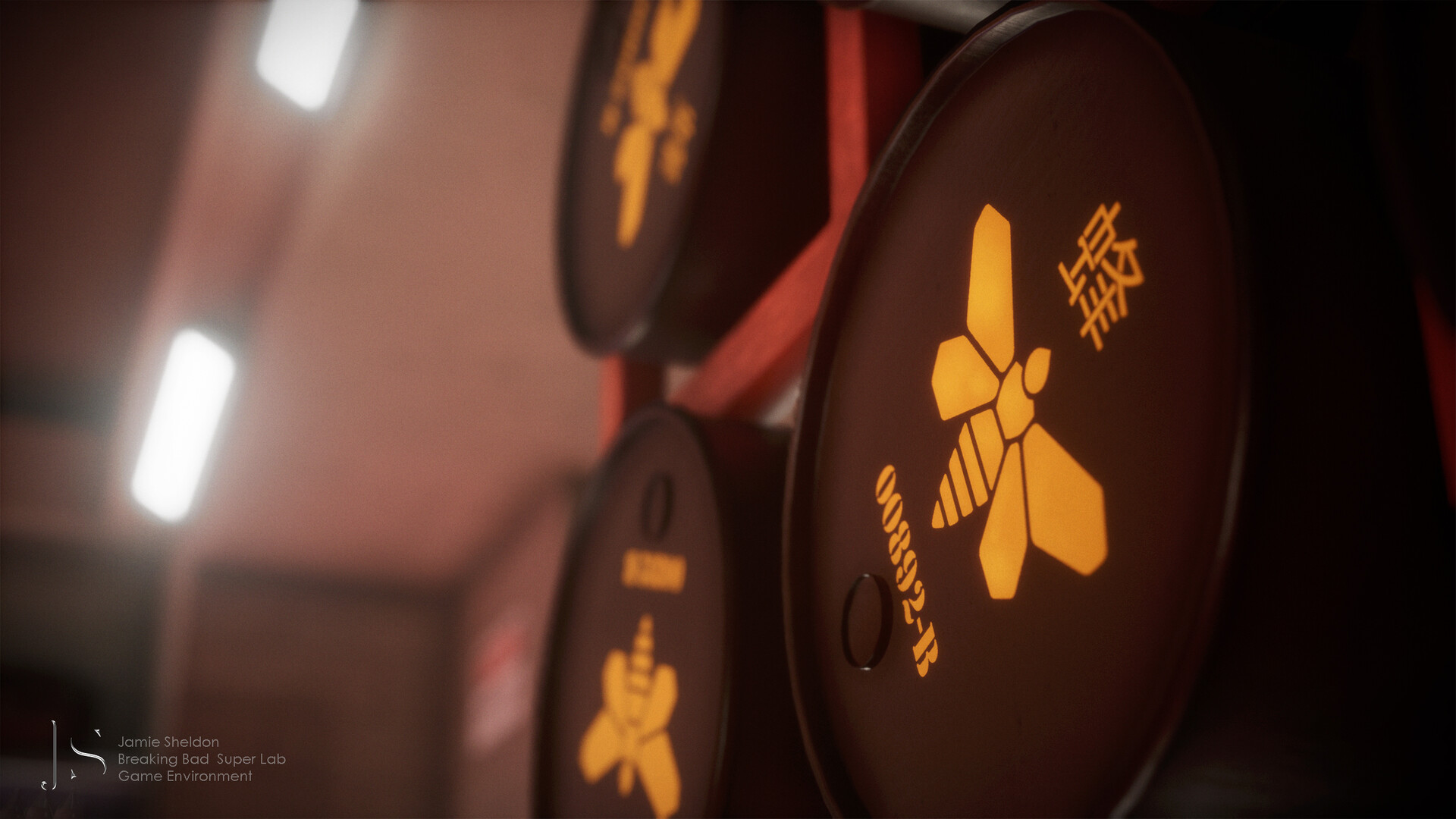 Jamie Sheldon - Breaking Bad Super Lab - Game Environment