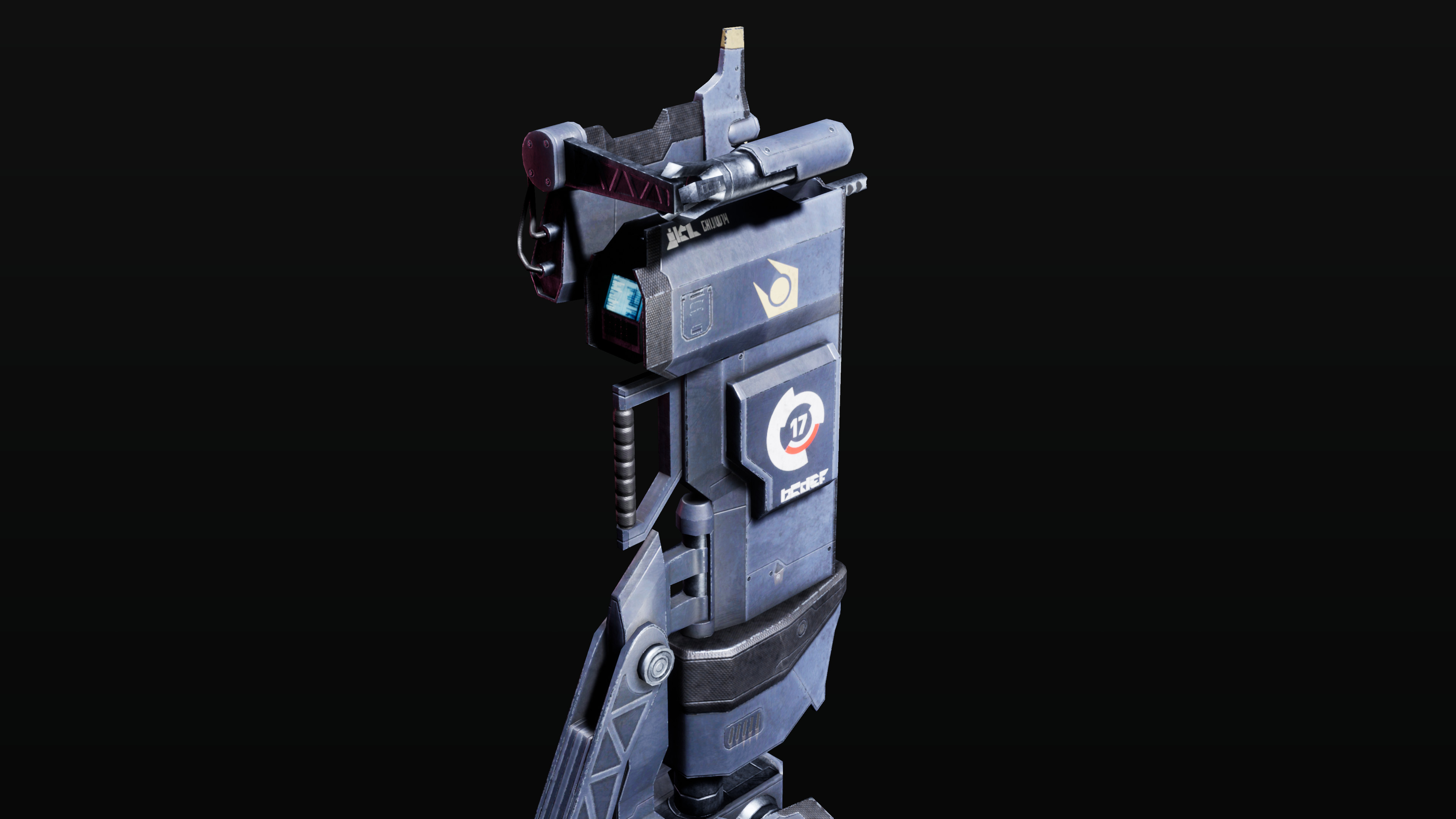 Valerios Tsoumpas - Combine Sentry Gun Fanwork (Half Life 2: Raising ...