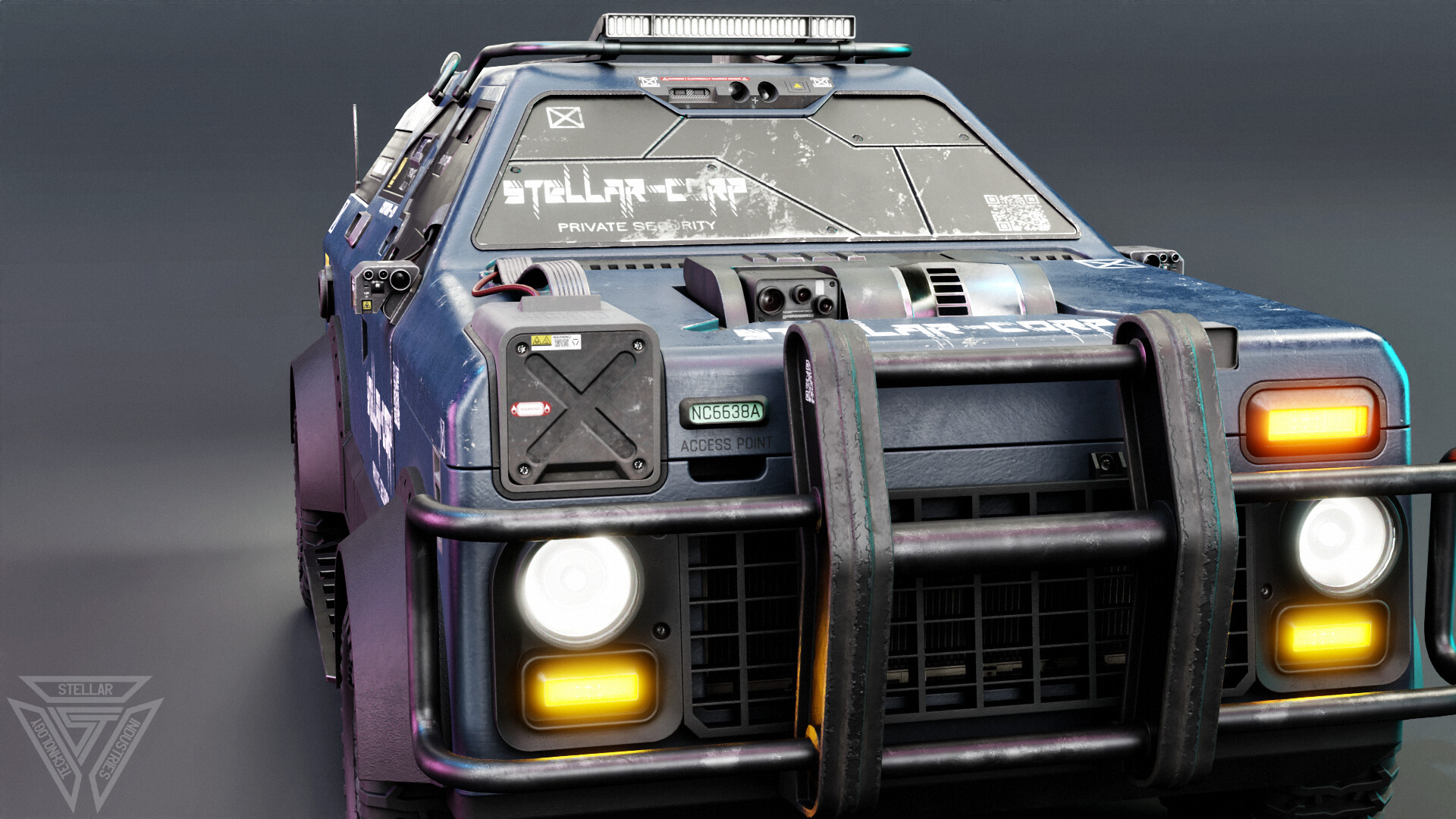Erik Sturgis (Stellar Works) - Cyberpunk SUV