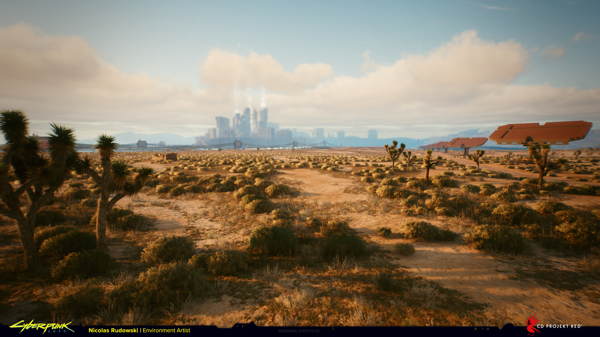 Nicolas Rudowski - Cyberpunk 2077 - Badlands open world #1