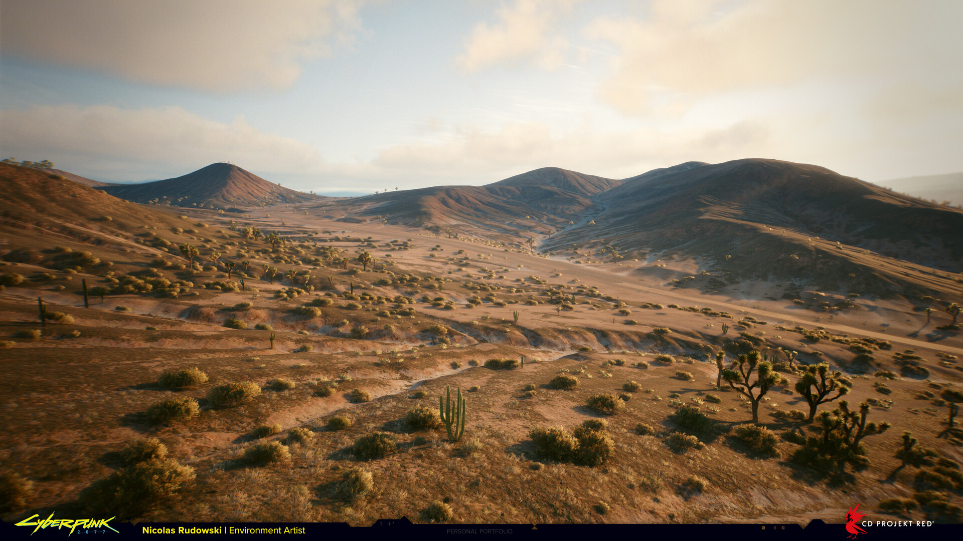 Nicolas Rudowski - Cyberpunk 2077 - Badlands open world #1