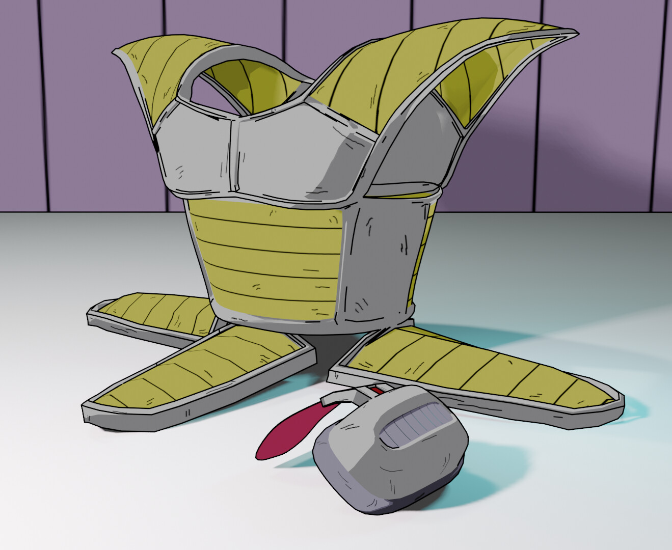 ArtStation - Vegeta's Equipment