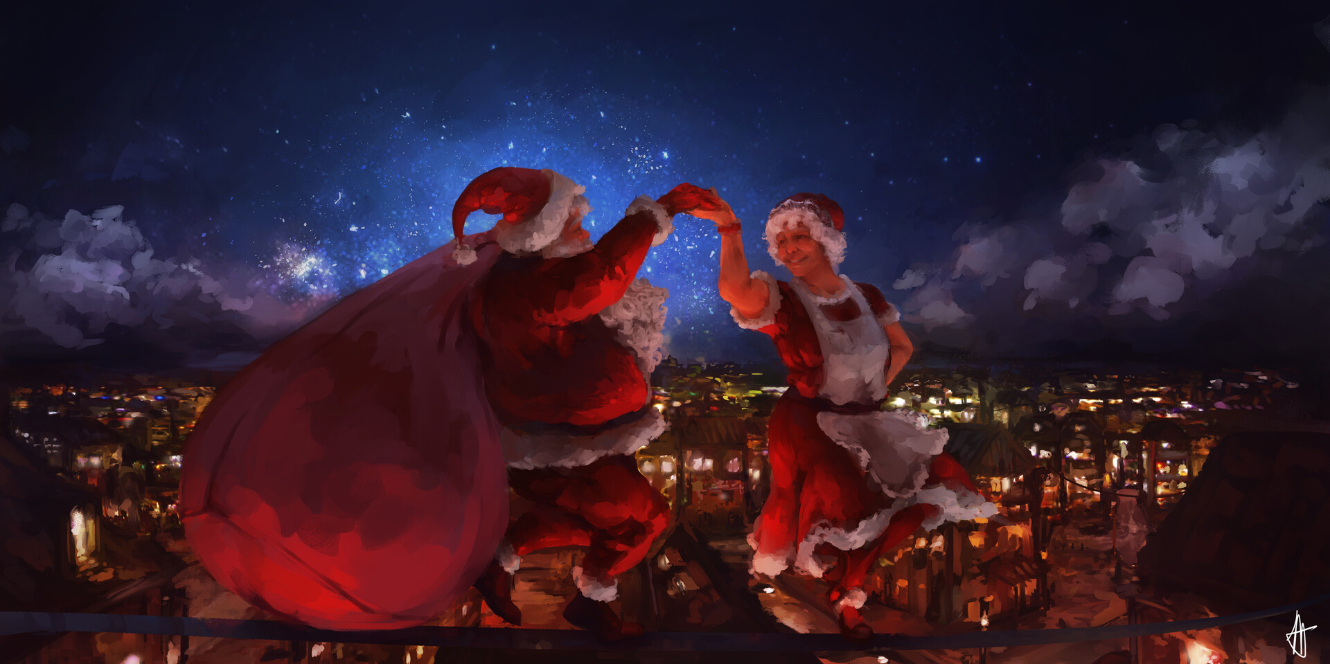 ArtStation - Santa Baby