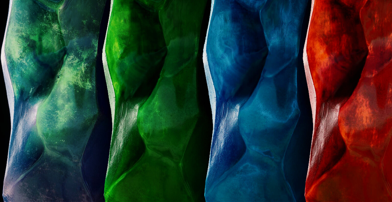 Vishal Ranga Portfolio - Crystal Shader - Unreal