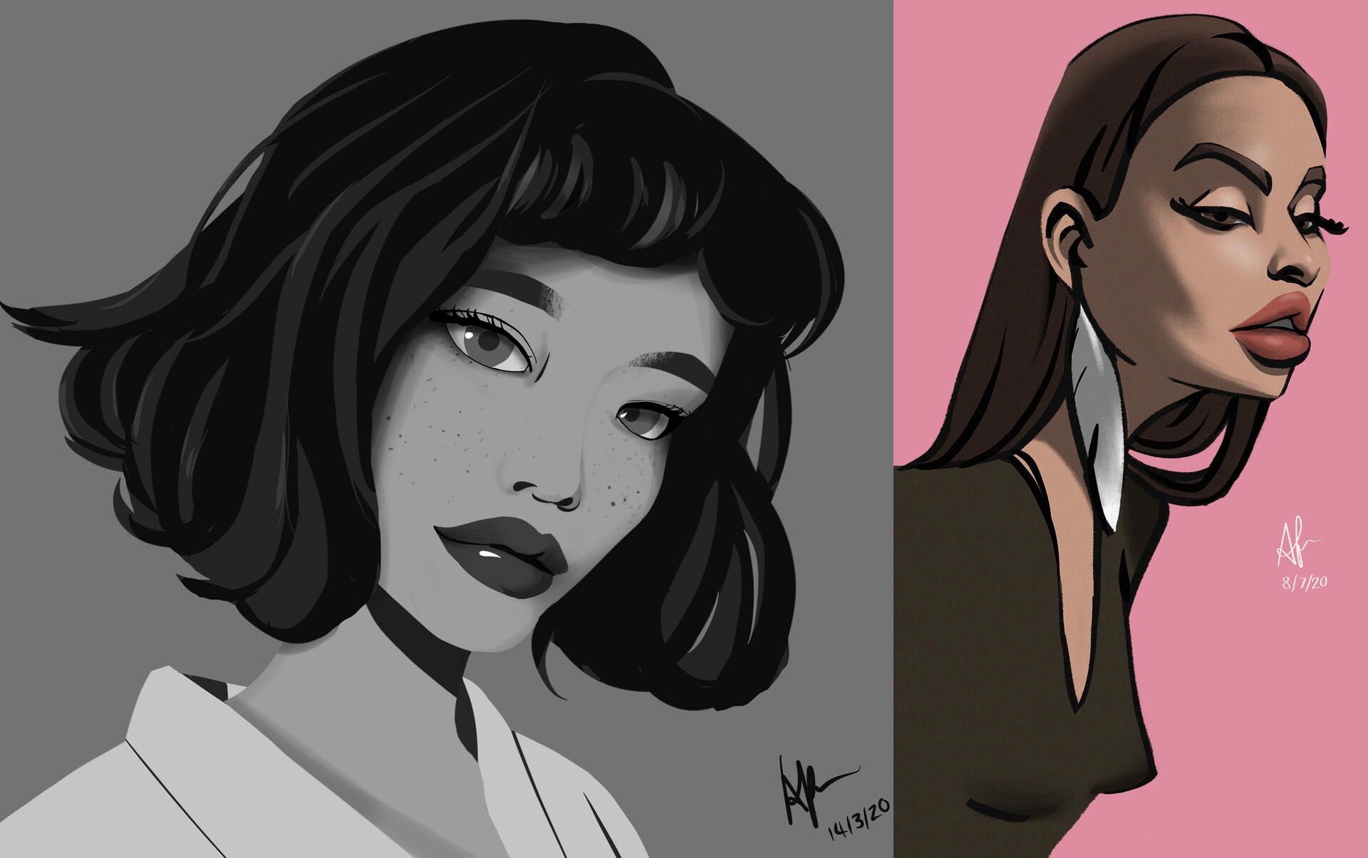 Andrew Price - 2-years drawing progress