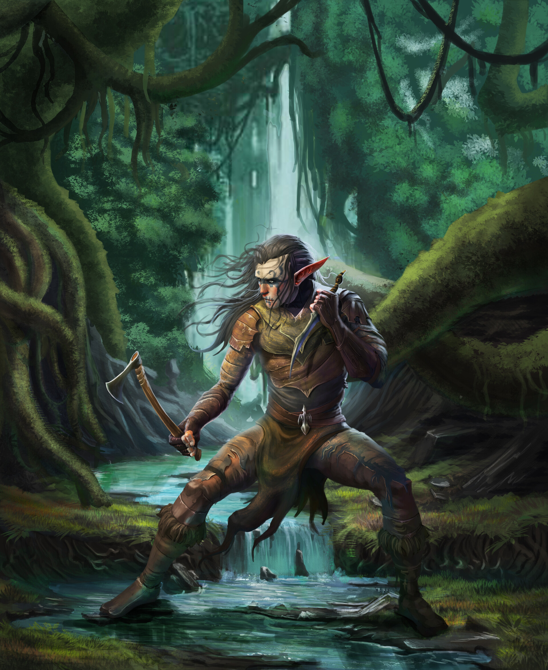 Benjámin Sólyom-Tisza - Wood elf blade dancer