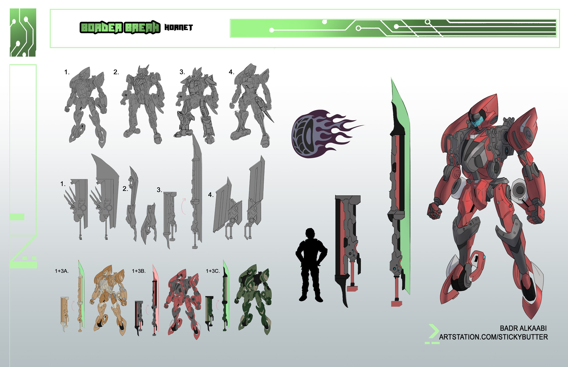 ArtStation - Border Break Fan art