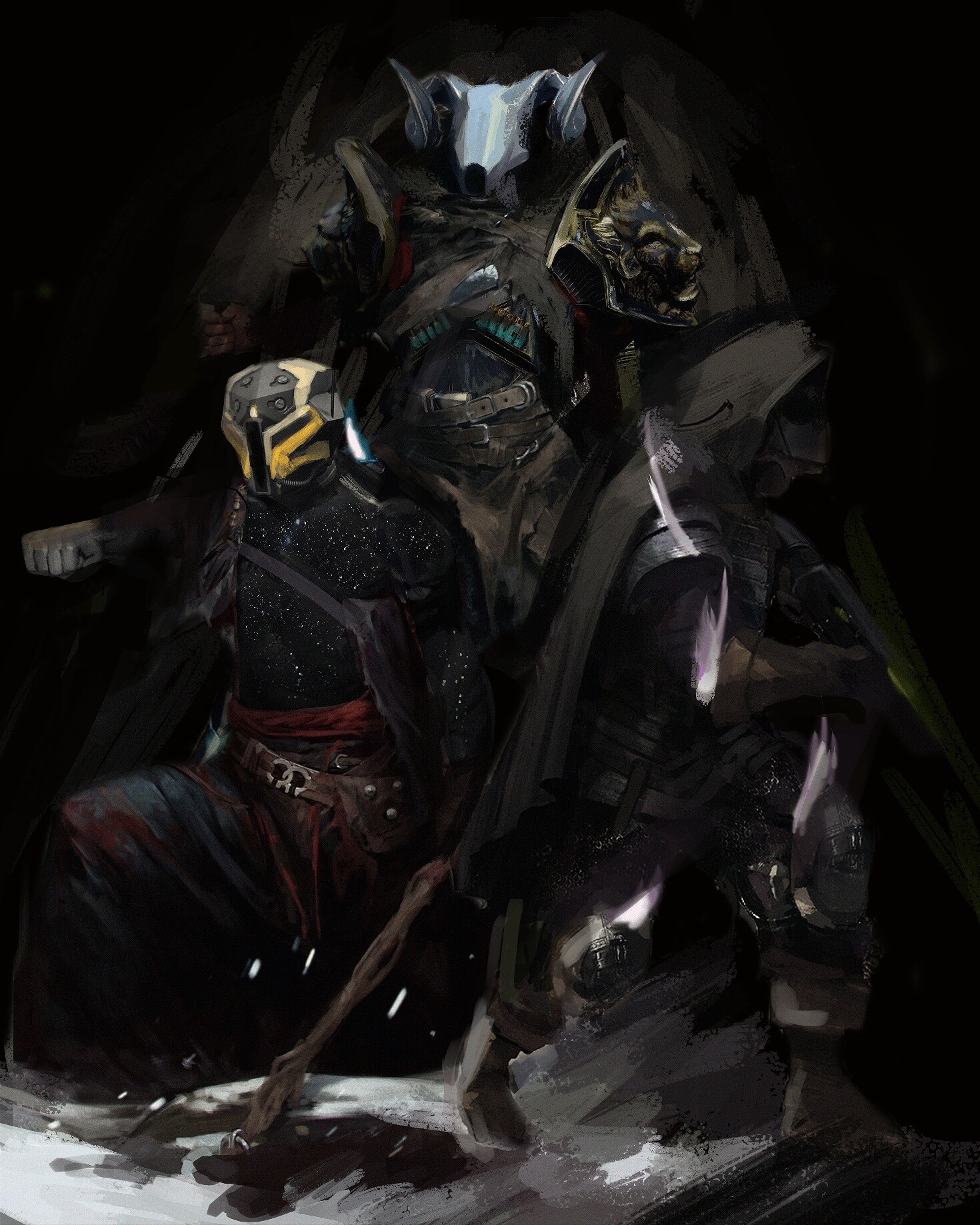 ArtStation - Destiny Fireteam Comission