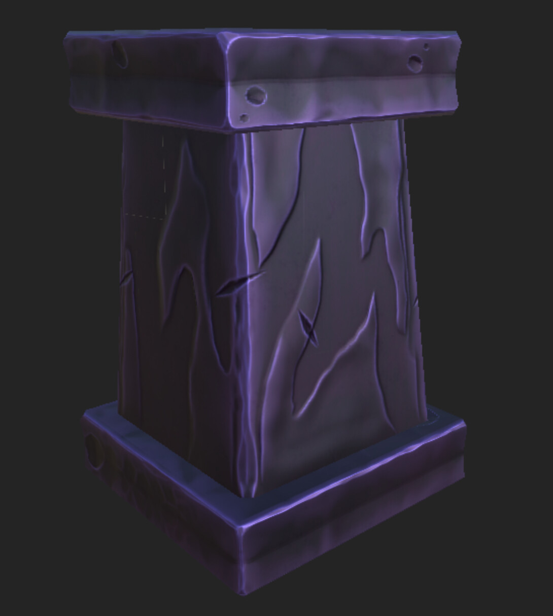 ArtStation - Metal Stump Thing