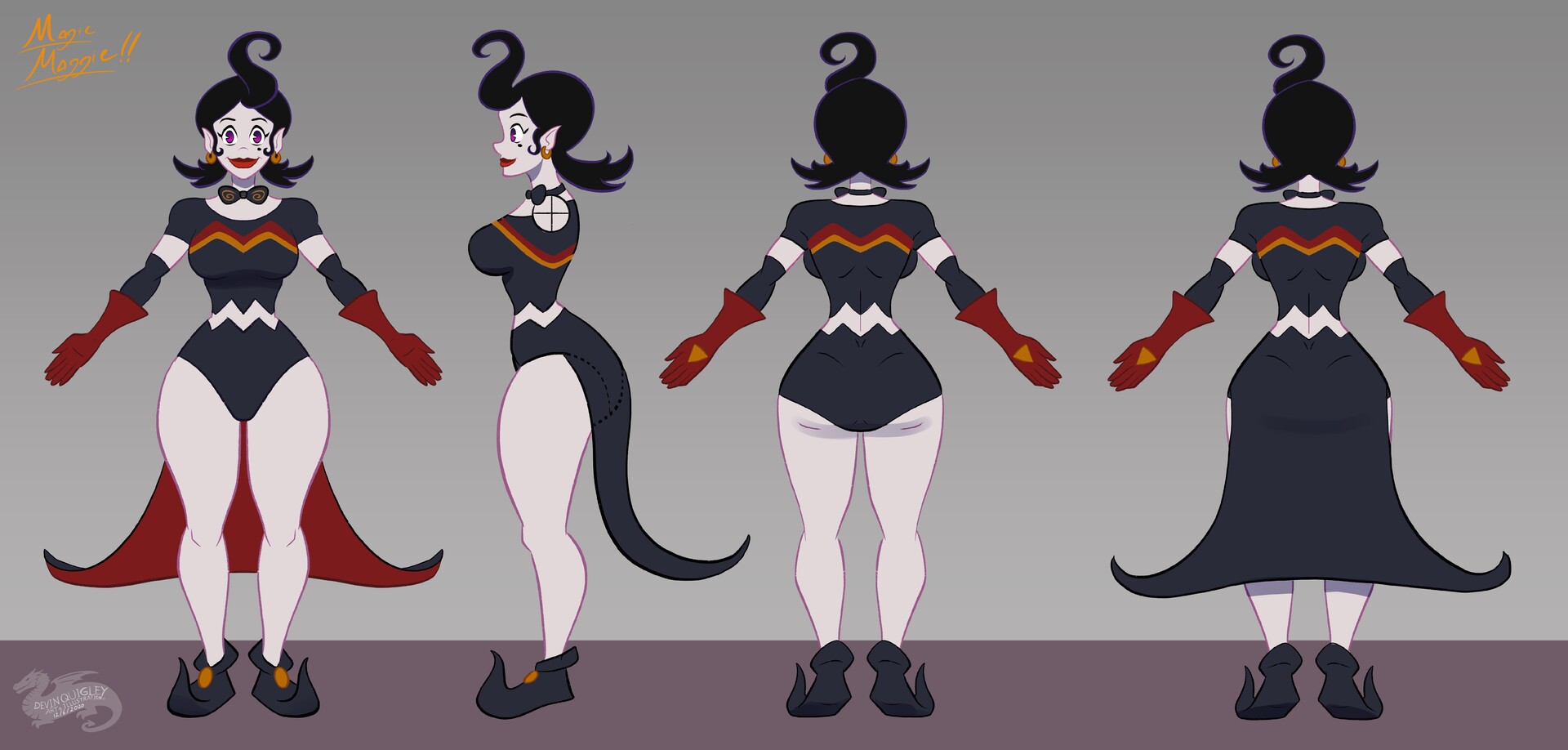 ArtStation - Magic Maggie Turnaround II