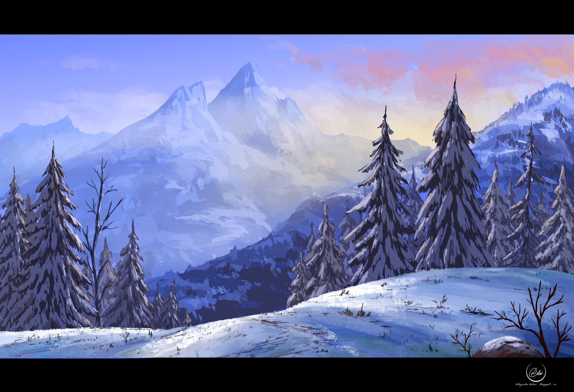 ArtStation - Winter Land