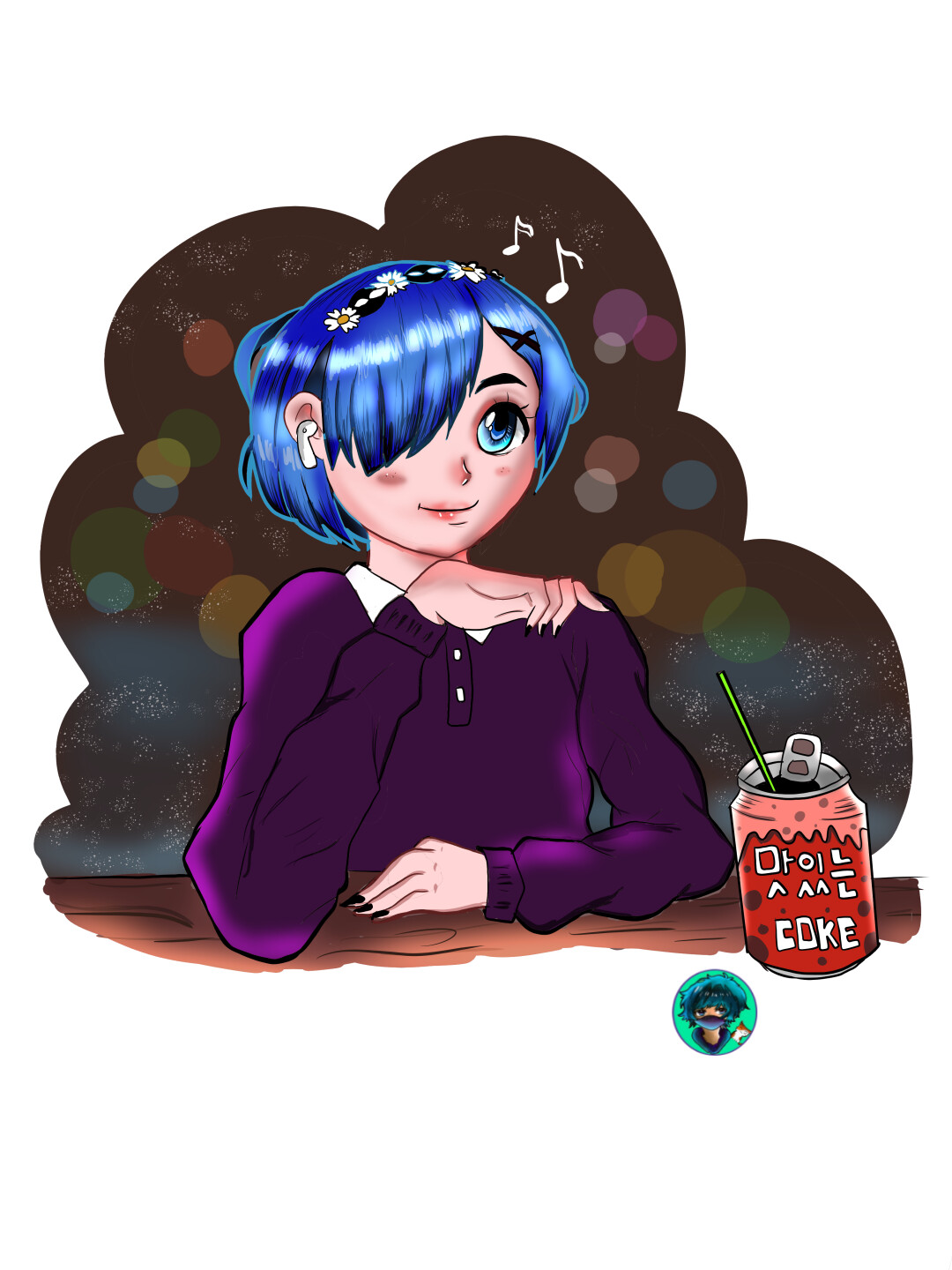 ArtStation - Rem · cafe cravings ☕🥃☕