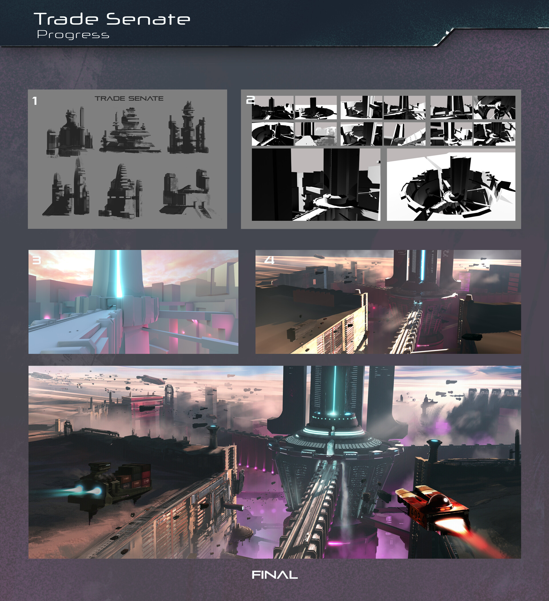 Jeppe Mygh - The Intergalactic Trade hub of Gann-Dellbert