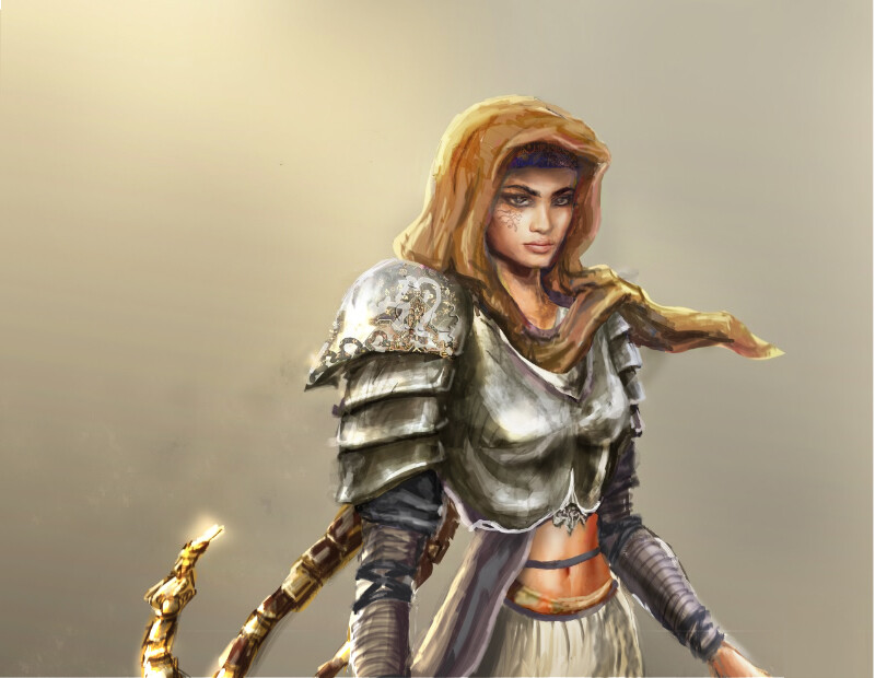 ArtStation - she warrior