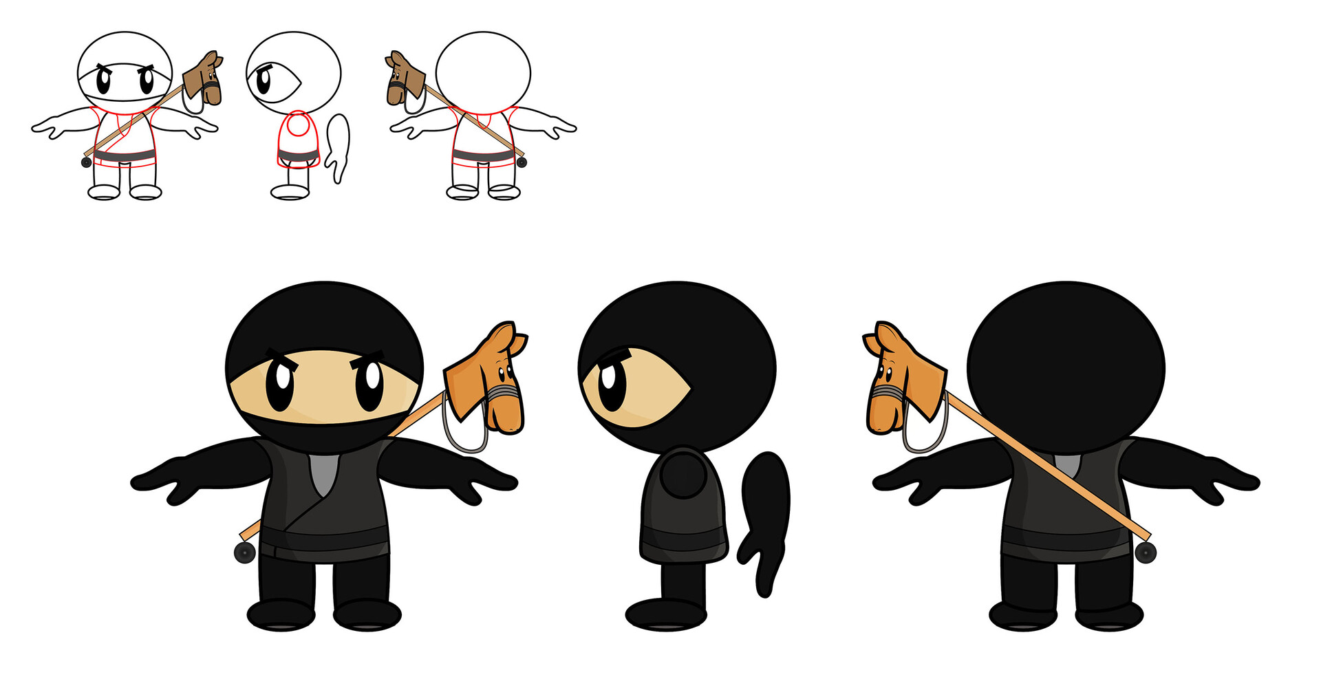 ArtStation - Ninja family