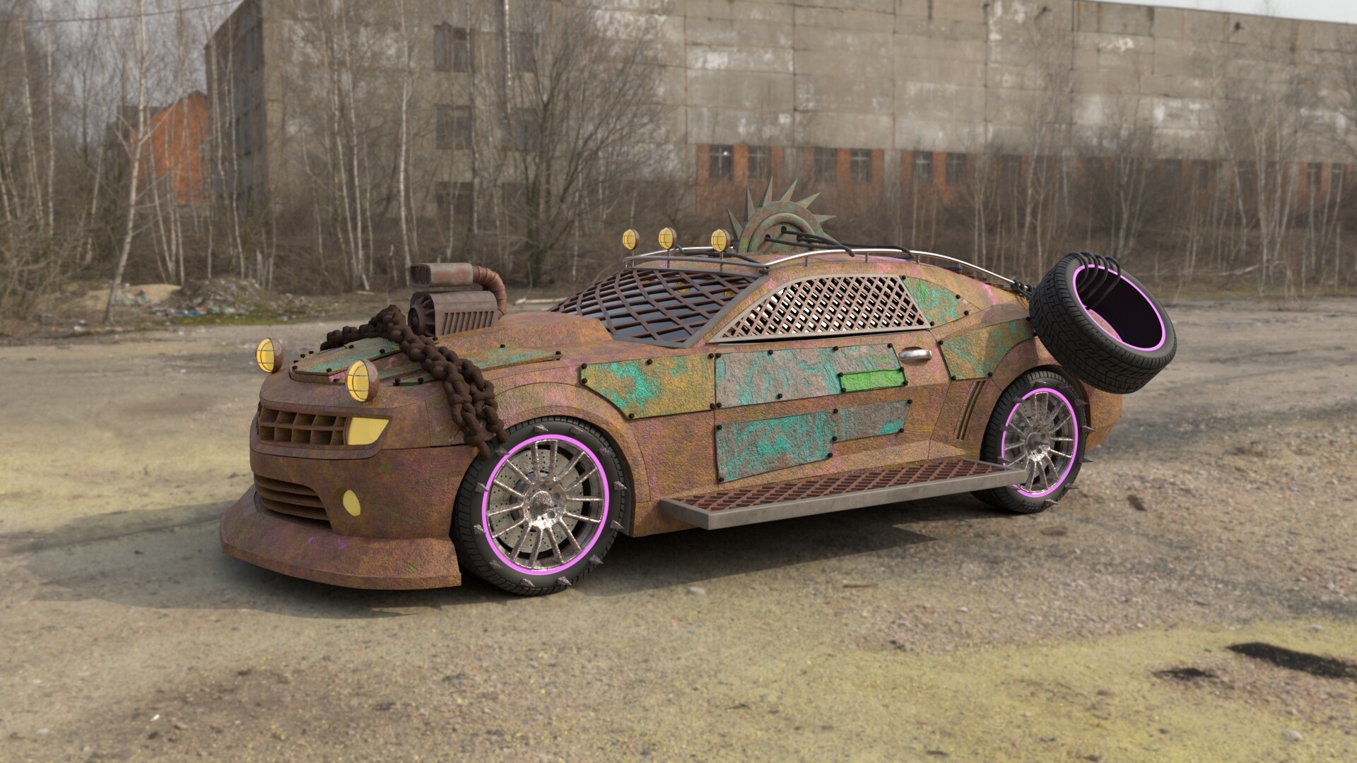 ArtStation - Stylized Car