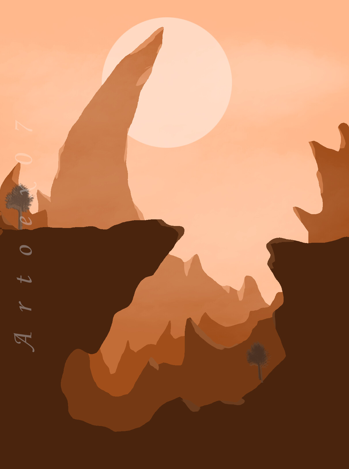 ArtStation - Flat Colours Practise I