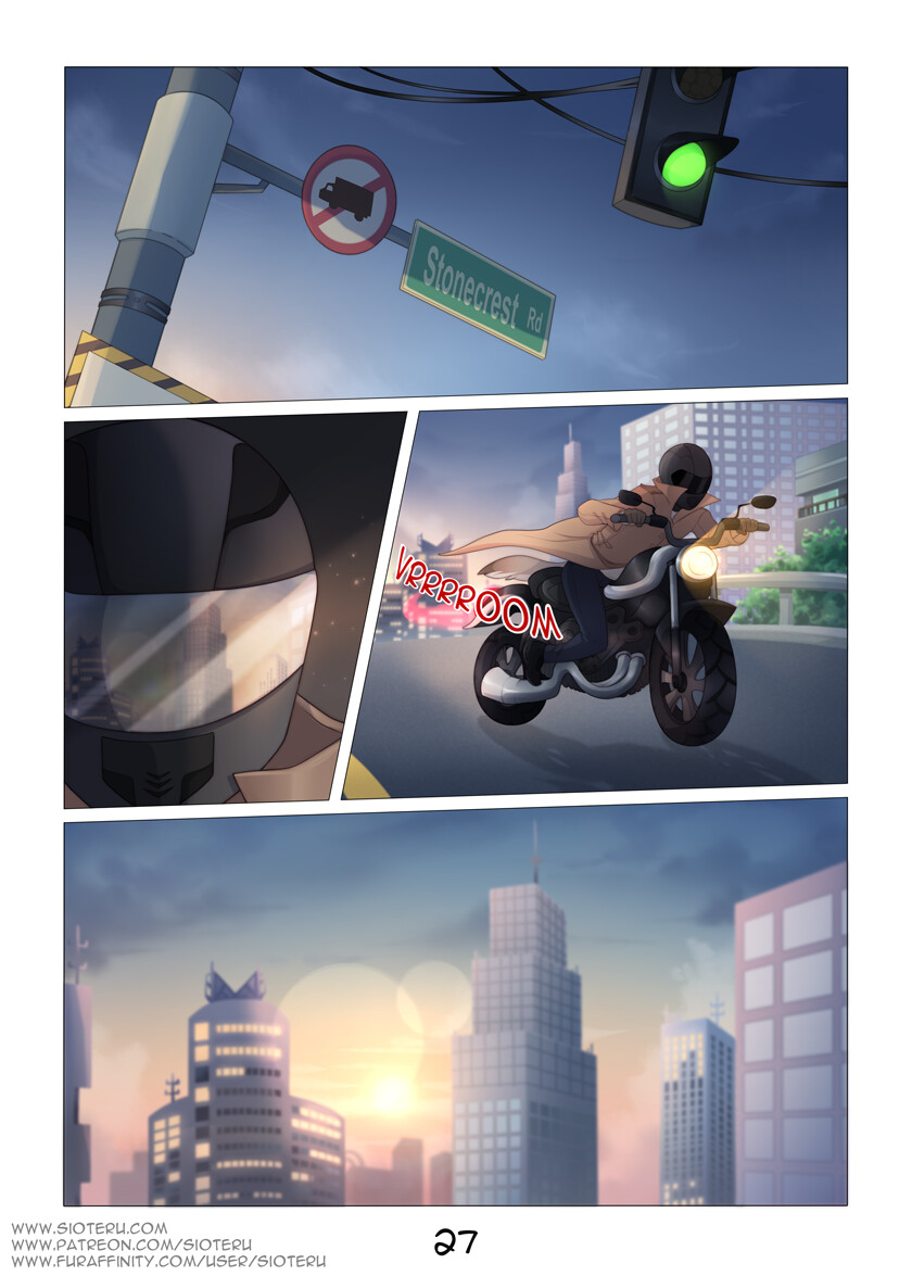 Sio O'Connor - Comic Page Samples