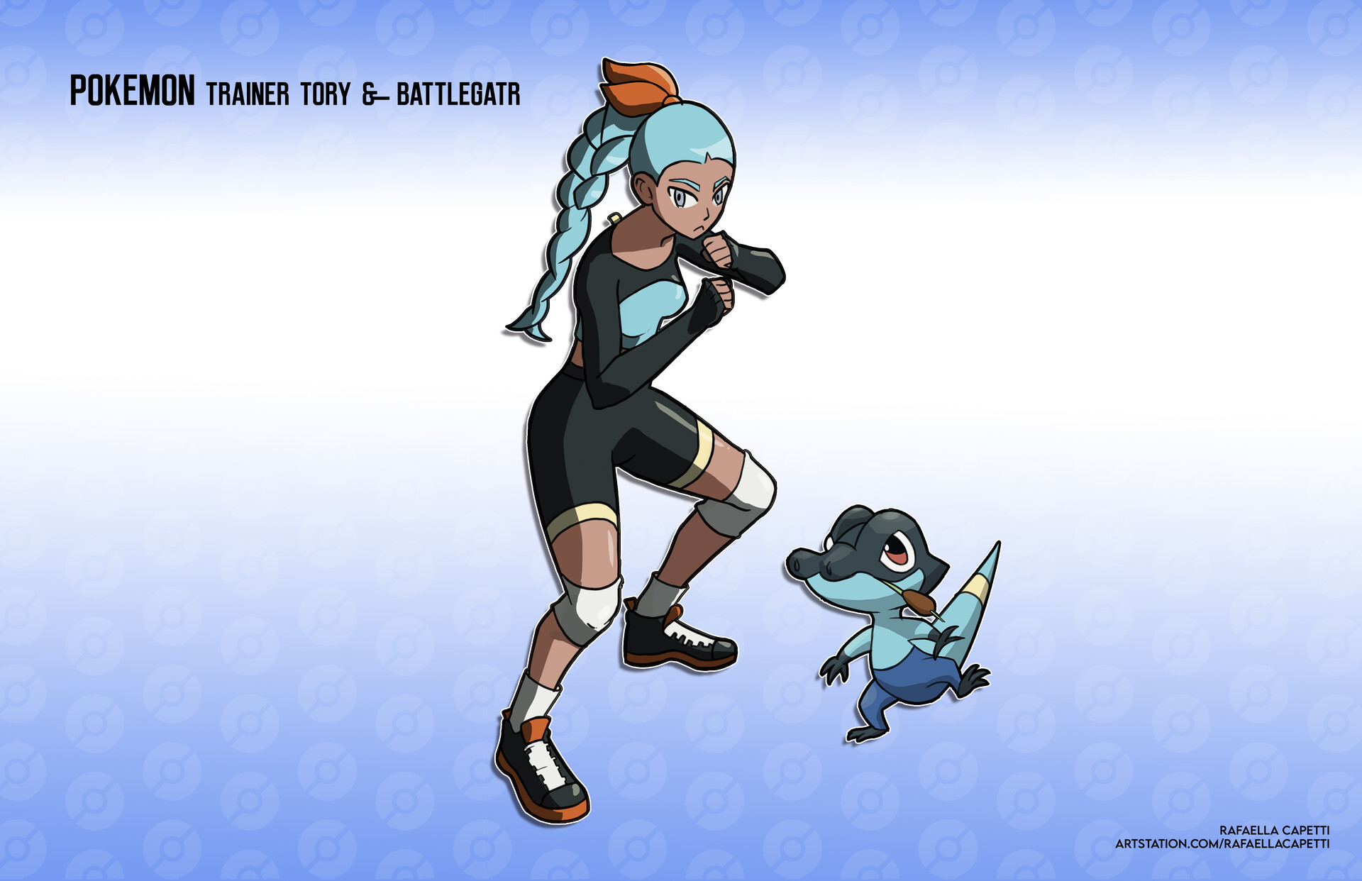 ArtStation - Fakemon and Trainer