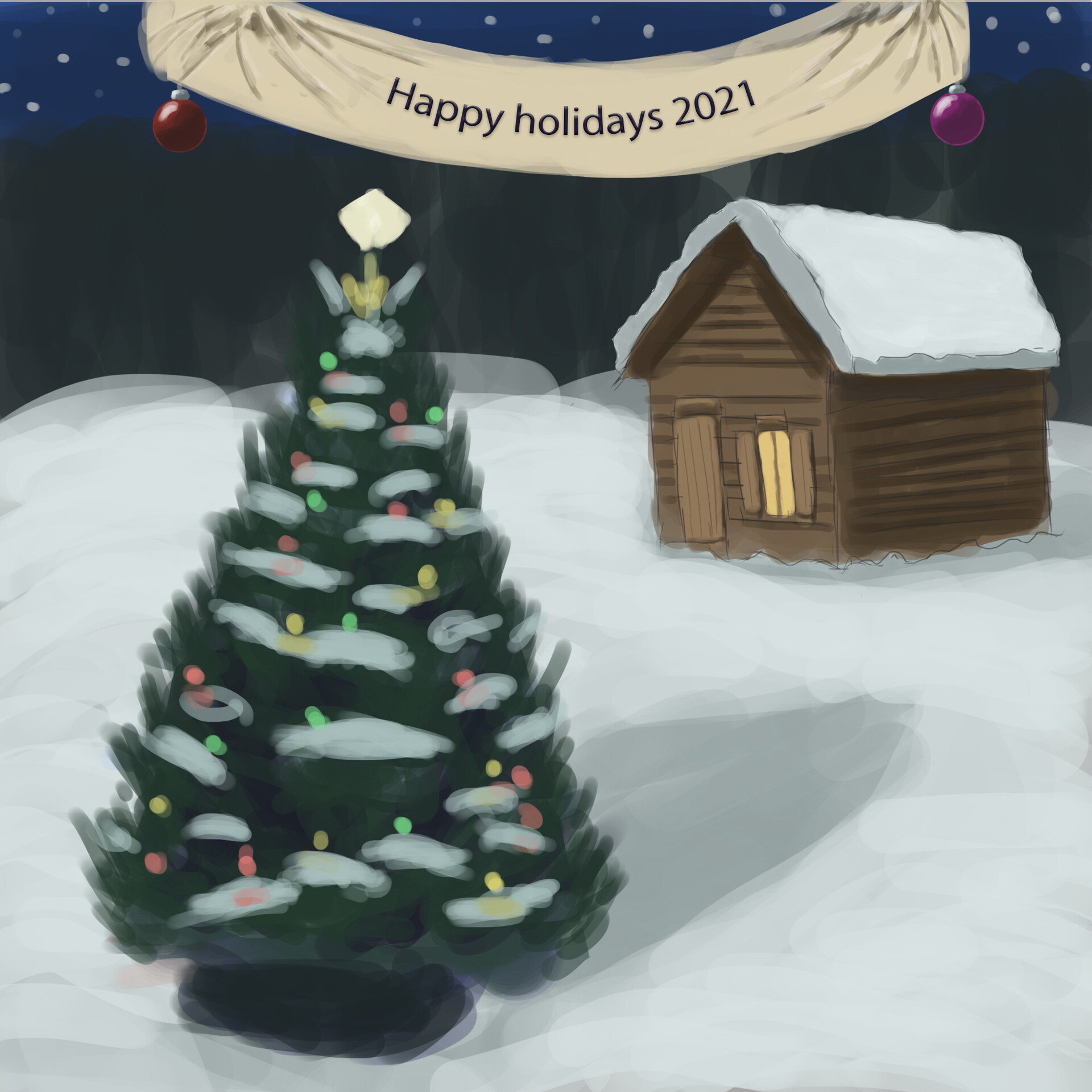 ArtStation - Happy Holidays 2021