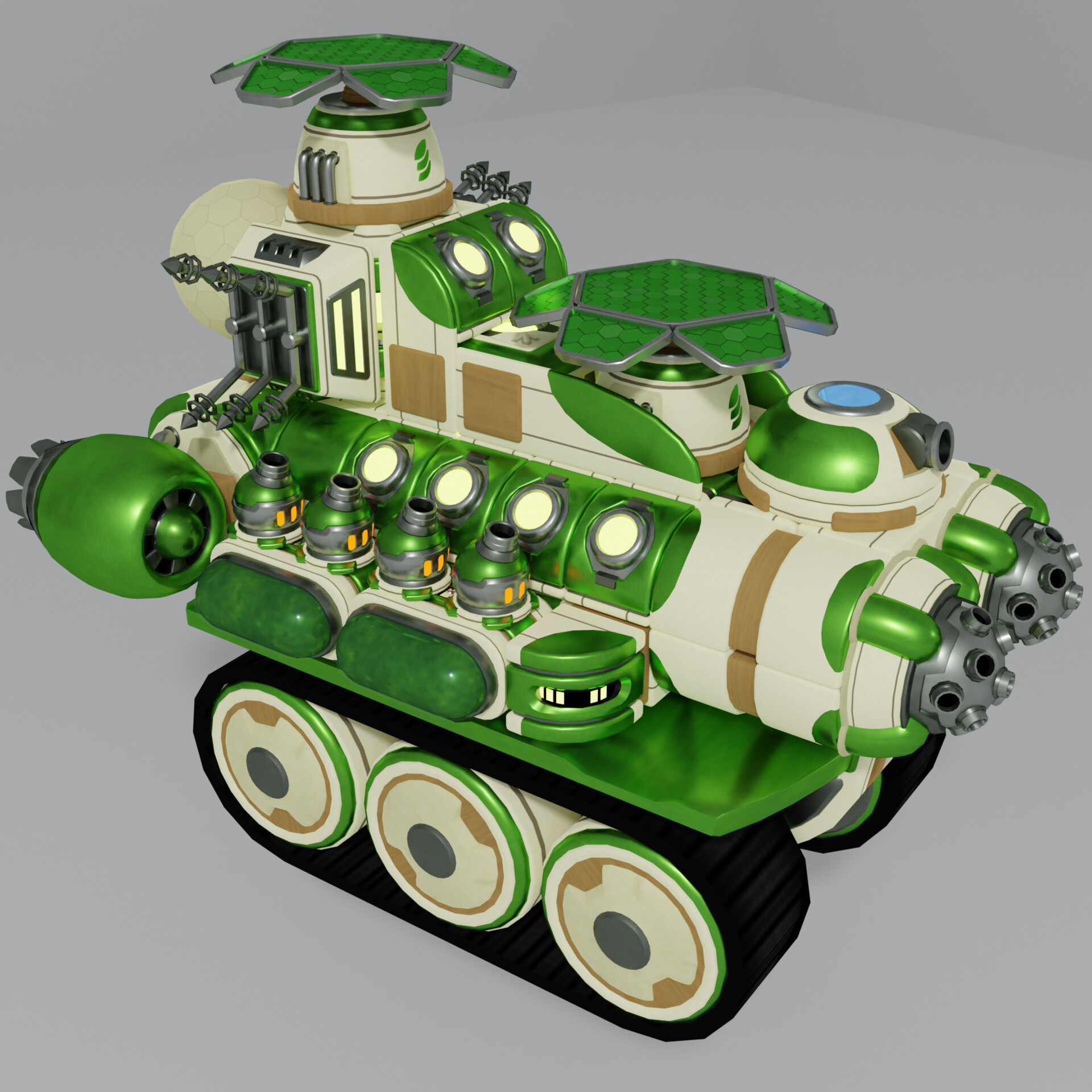 ArtStation - Modular Build: Solar Tank