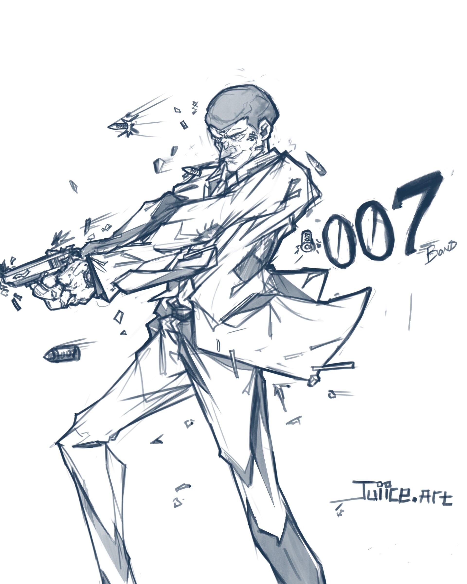 ArtStation - 007 James Bond.