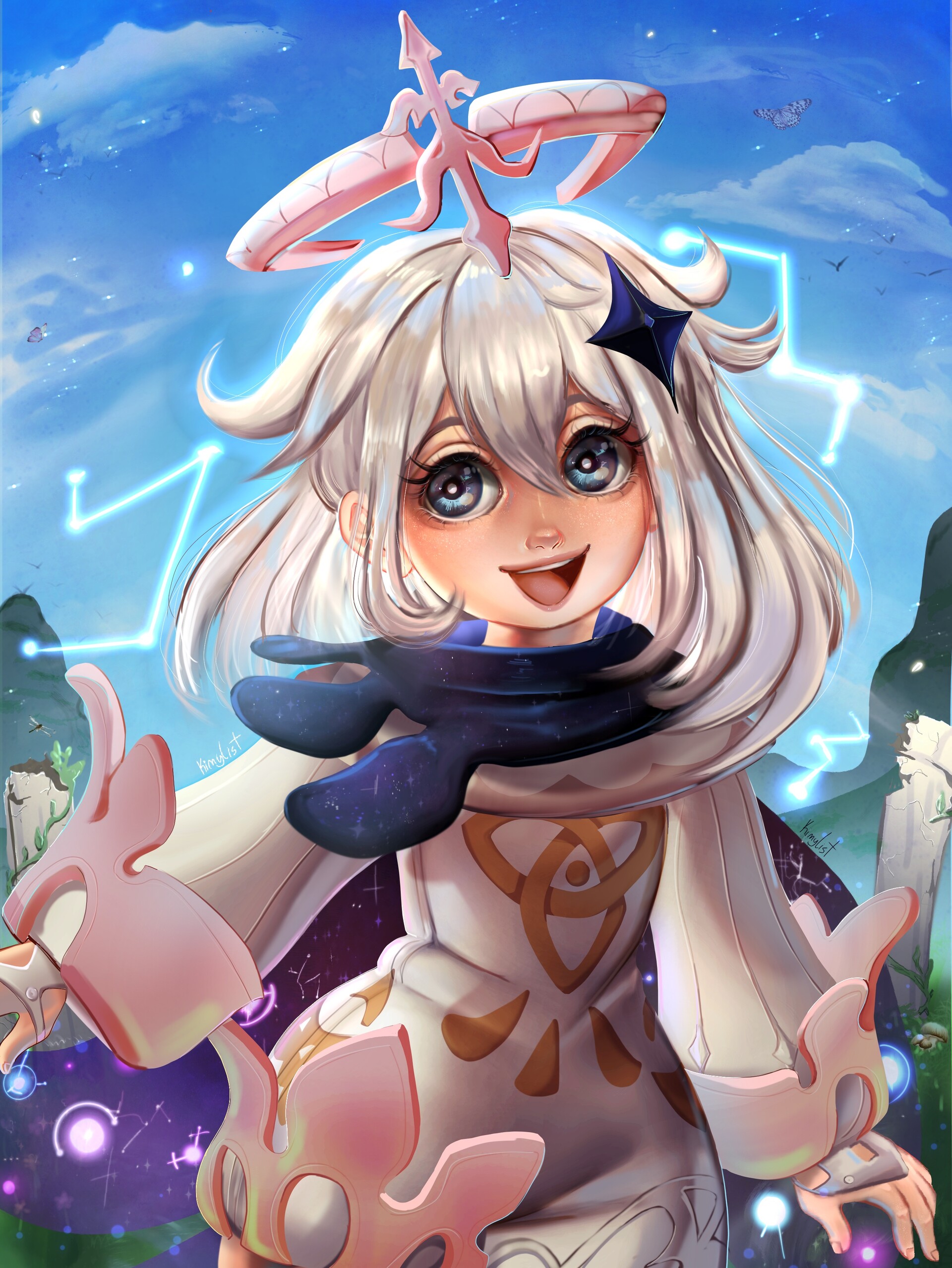 ArtStation - Paimon genshin impact