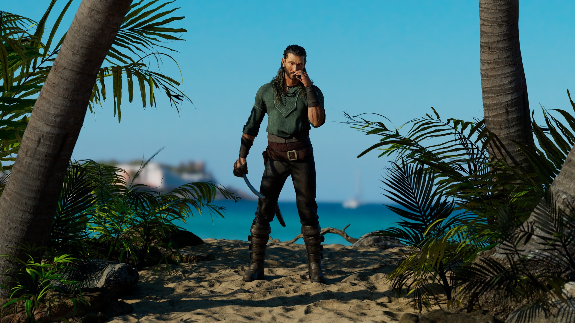 Michel Mike Balian - Charles Vane from "Black Sails"