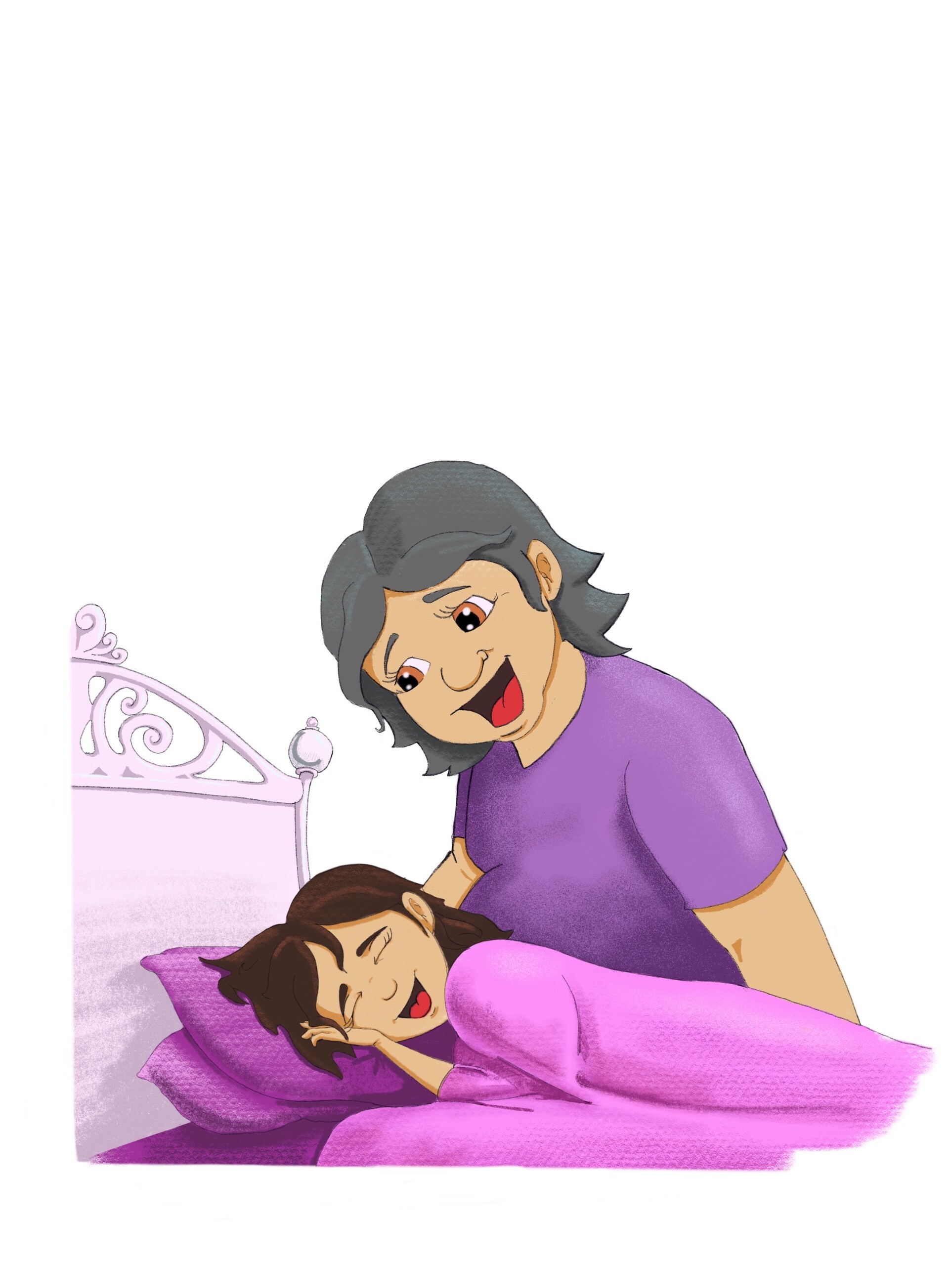 ArtStation - Gwensie’s Bedtime Dreams with Grandma