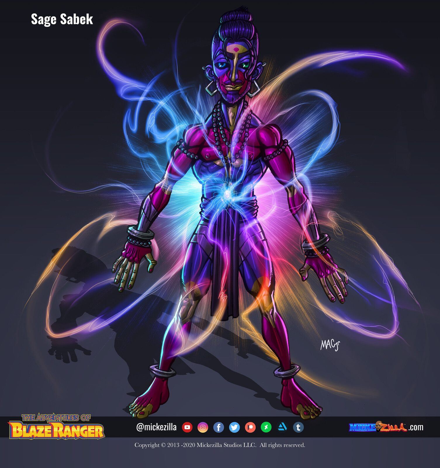 Mickezilla Art - Sage Sabek