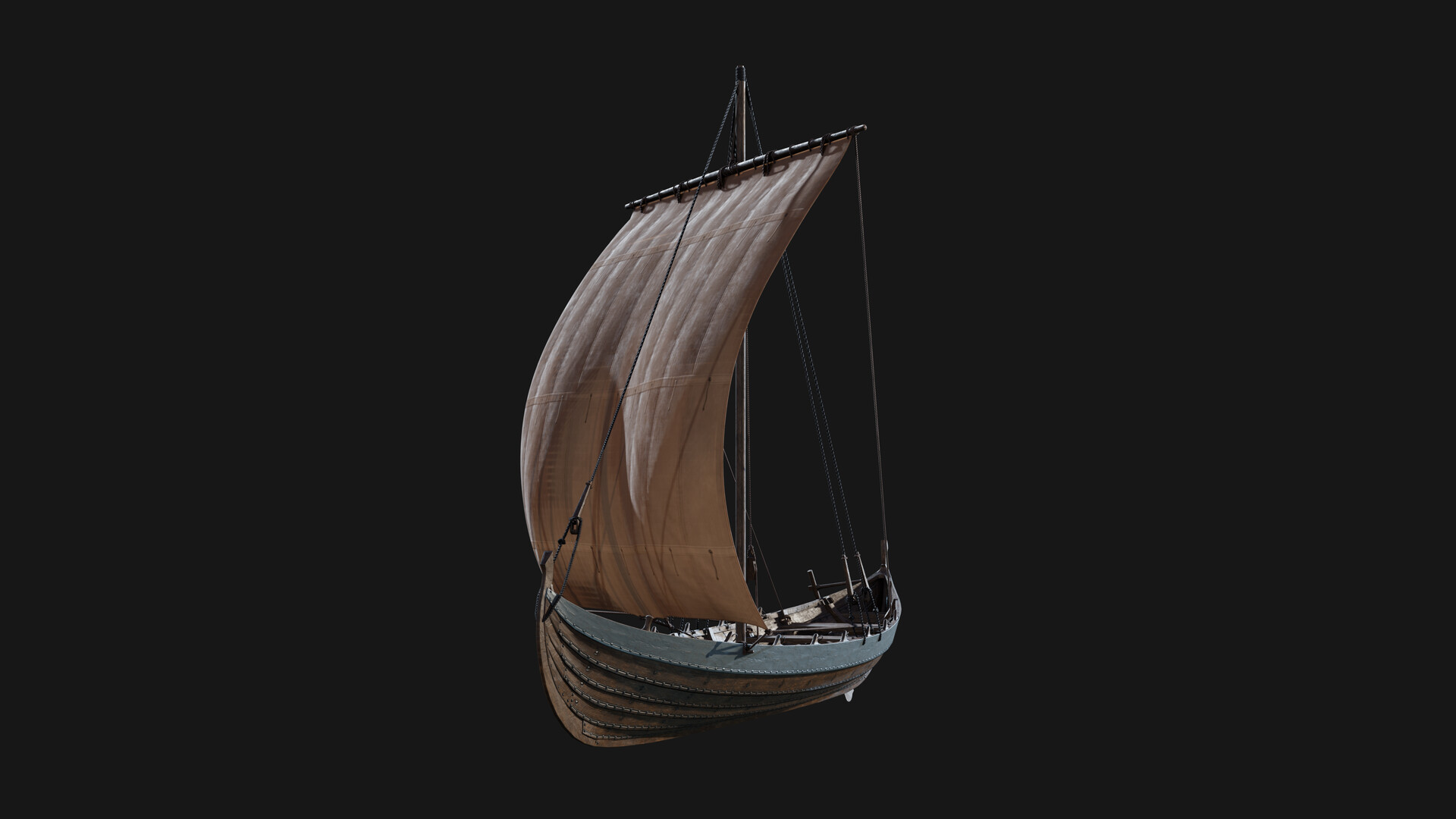 ArtStation - Skuldelev 6 - Viking Fishing Vessel
