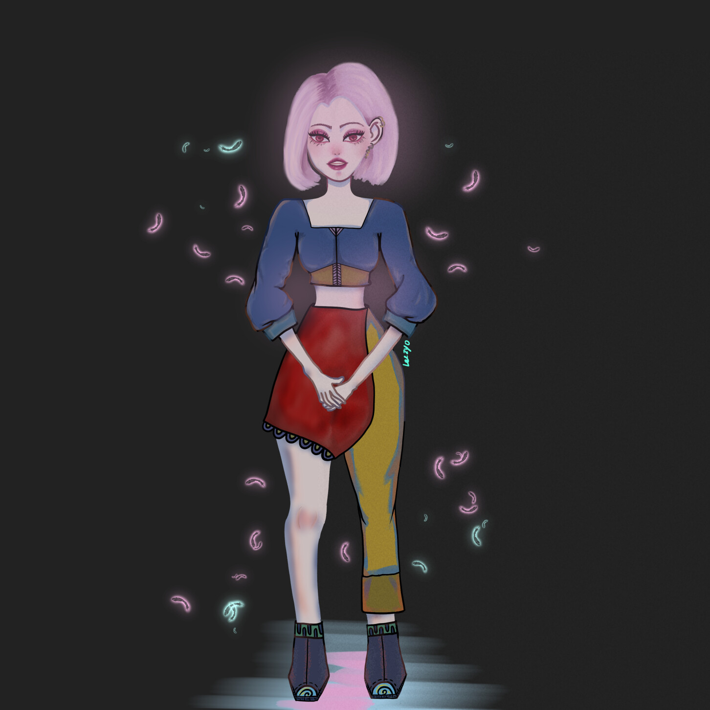 ArtStation - Pinky light shadow