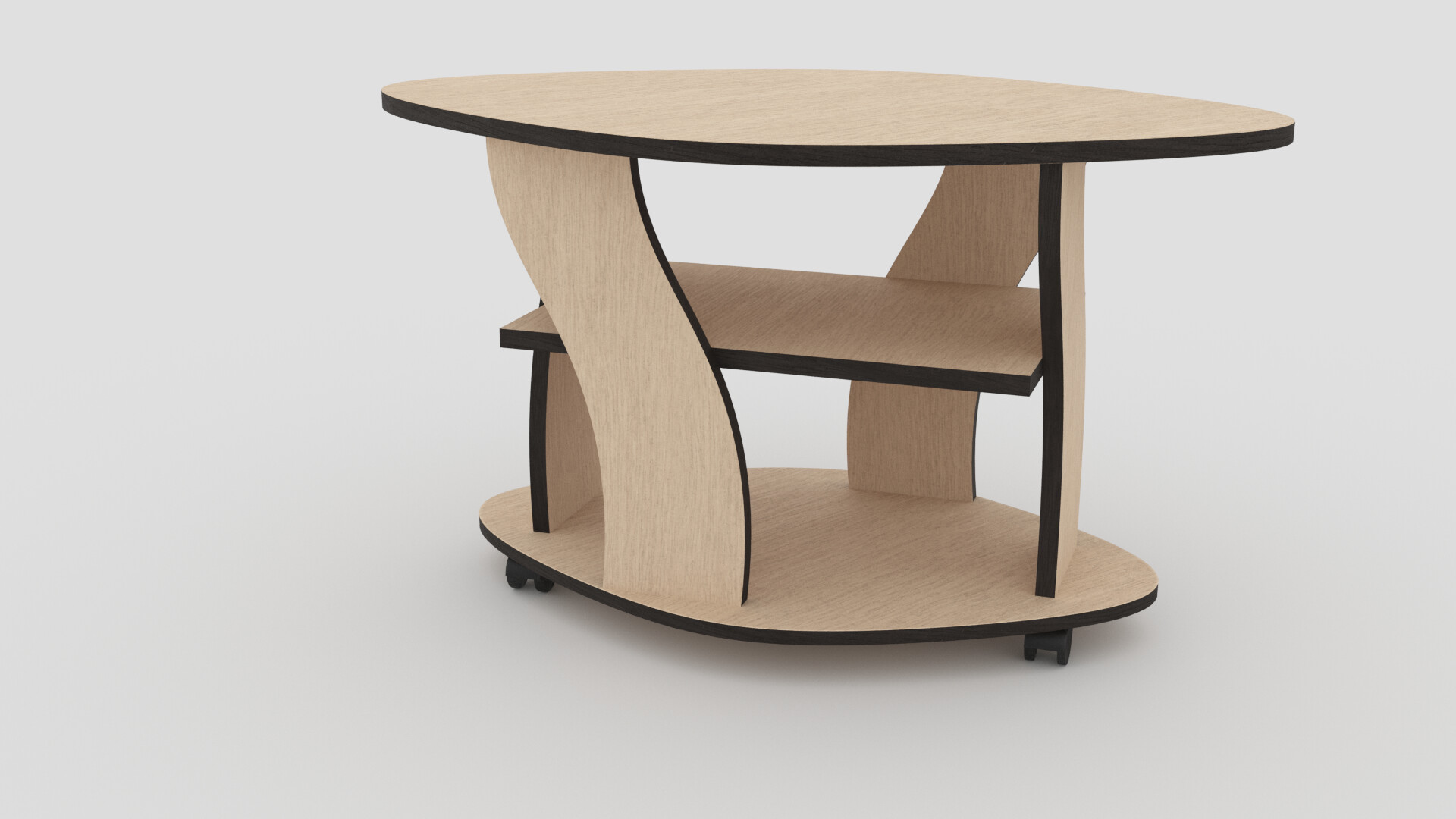 ArtStation - Coffee table "Wave" for interior